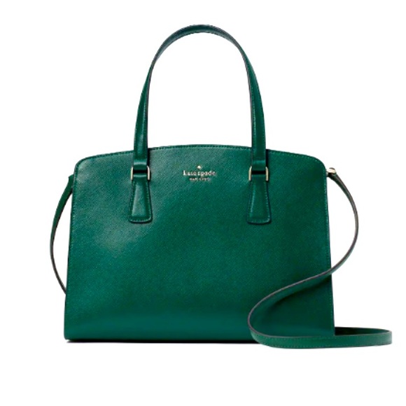 kate spade | Bags | Nwt Kate Spade Deep Jade Perry Medium Satchel ...